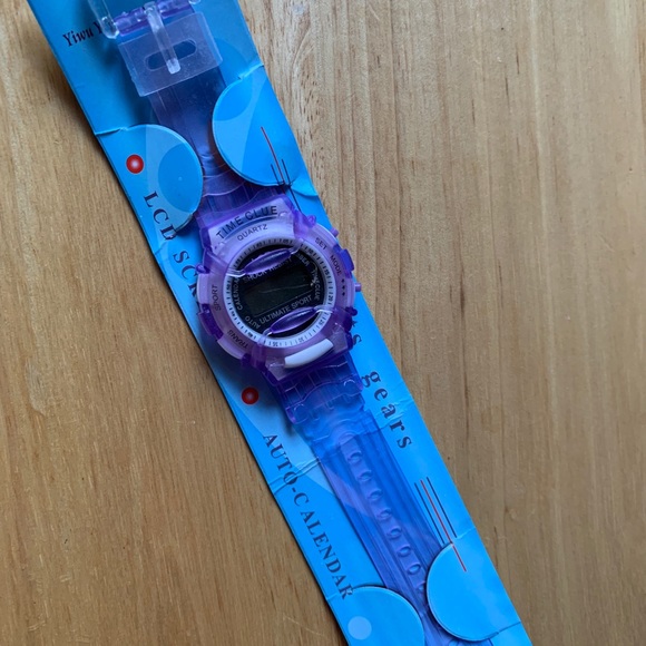 Accessories | New 9s Style Purple Translucent Watch | Poshmark